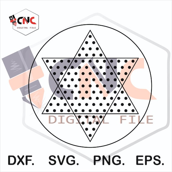 Chinese Checker Game Board Vector File for Playing With - Etsy