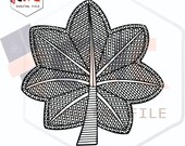 Army Rank Major and Lieutenant Colonel Vector File Svg and Dxf - Etsy