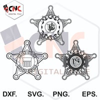 United States Secret Service Star SVG - Etsy