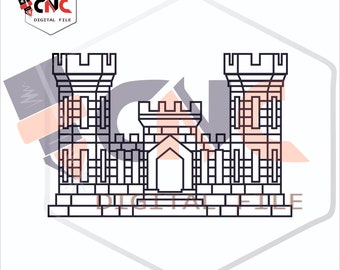 Usmc Engineer Castle Clip Art