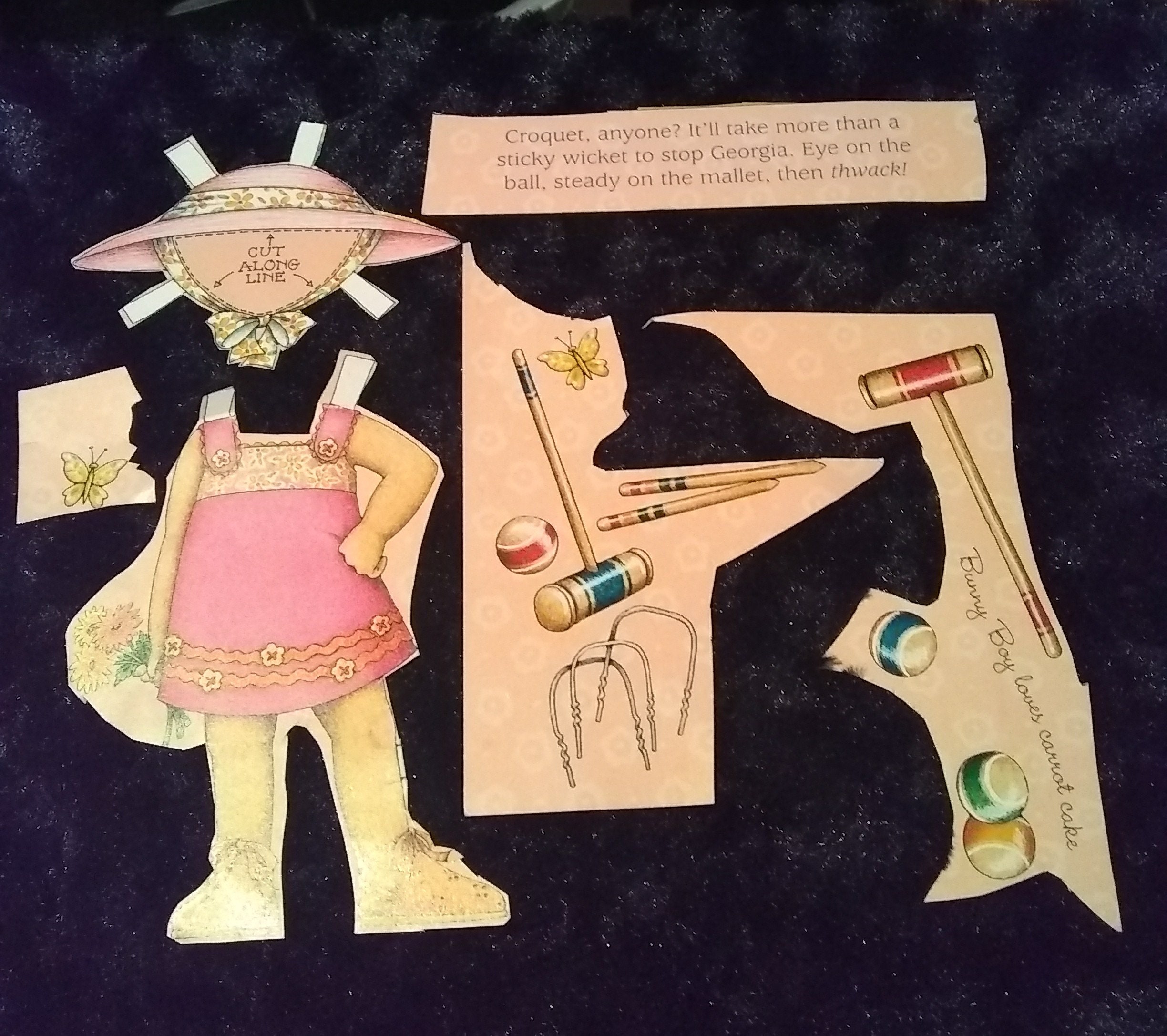 ME Gracie and Georgia Paper Doll Sets - Etsy