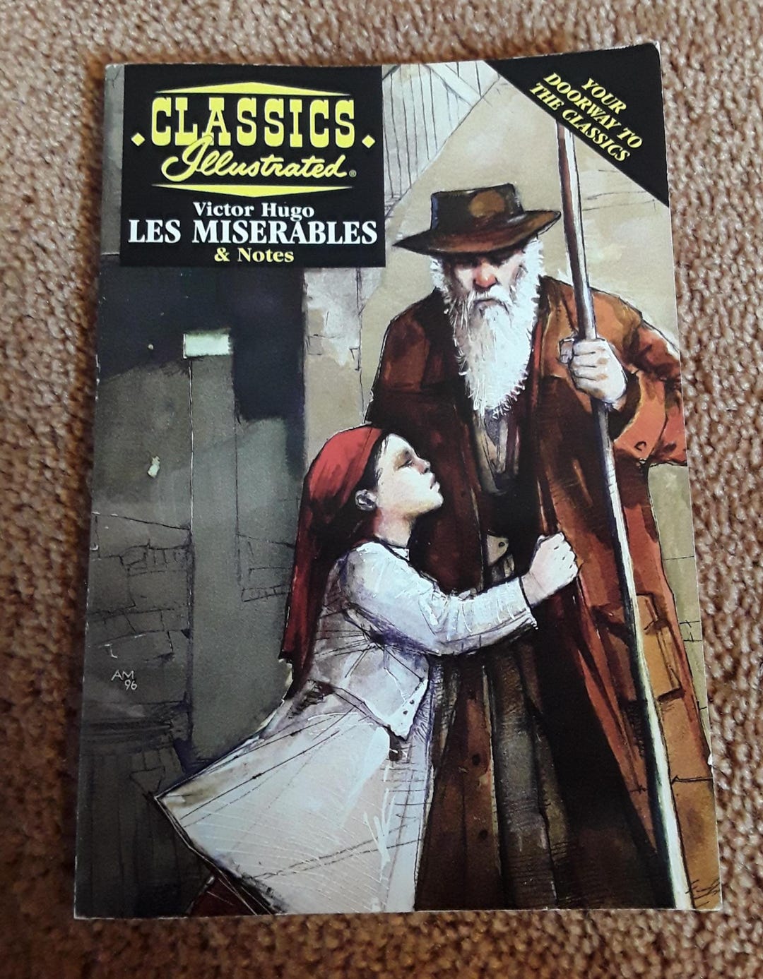 Les Miserables Classics Illustrated Graphic Novel by Acclaim Books - Etsy