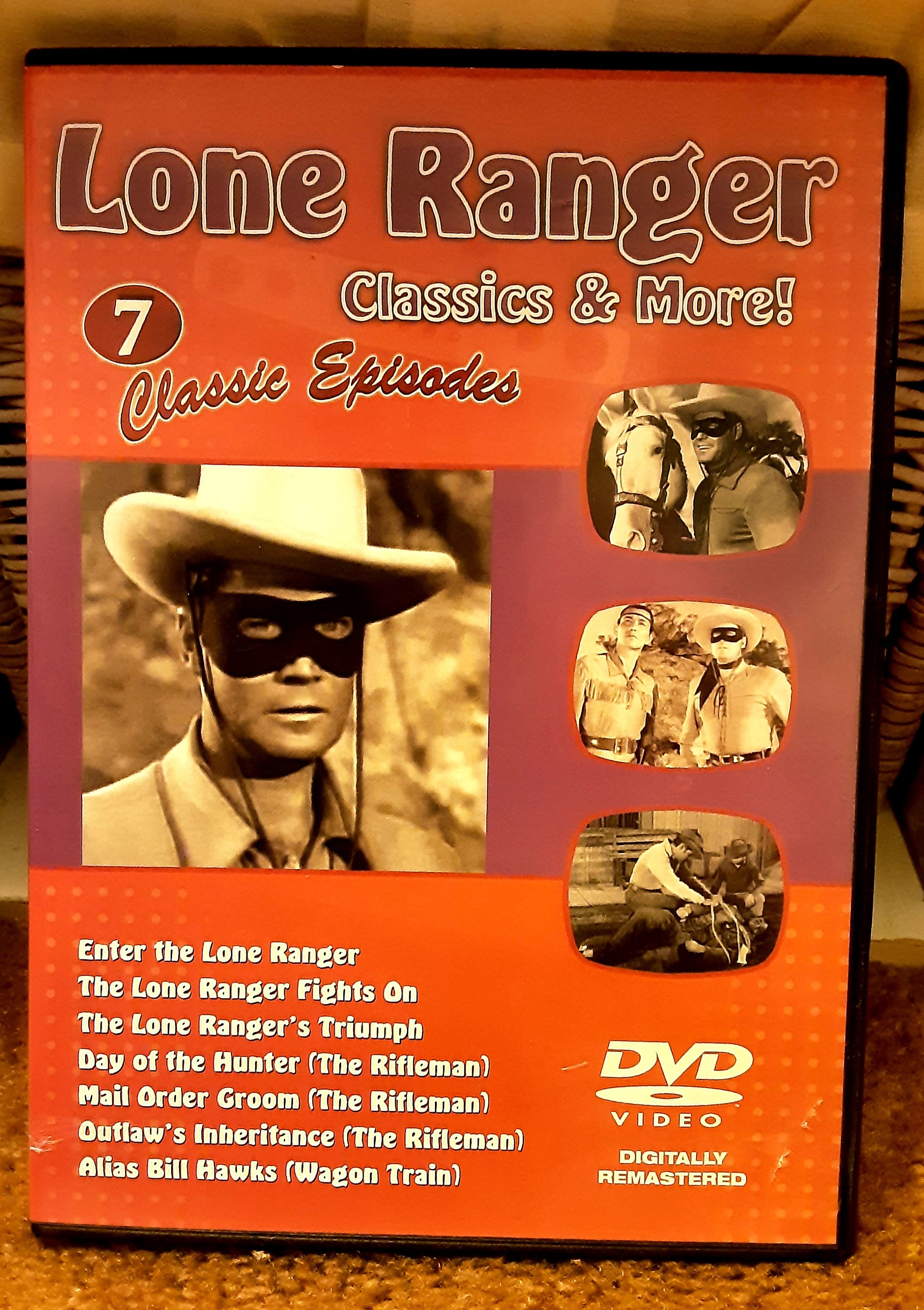 Classic Lone Ranger VHS and DVD Collection - Etsy