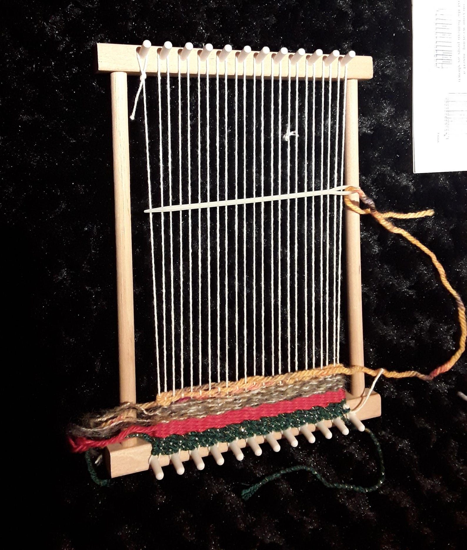 Harrisville Peg Loom -- Weaving for Beginners - Etsy
