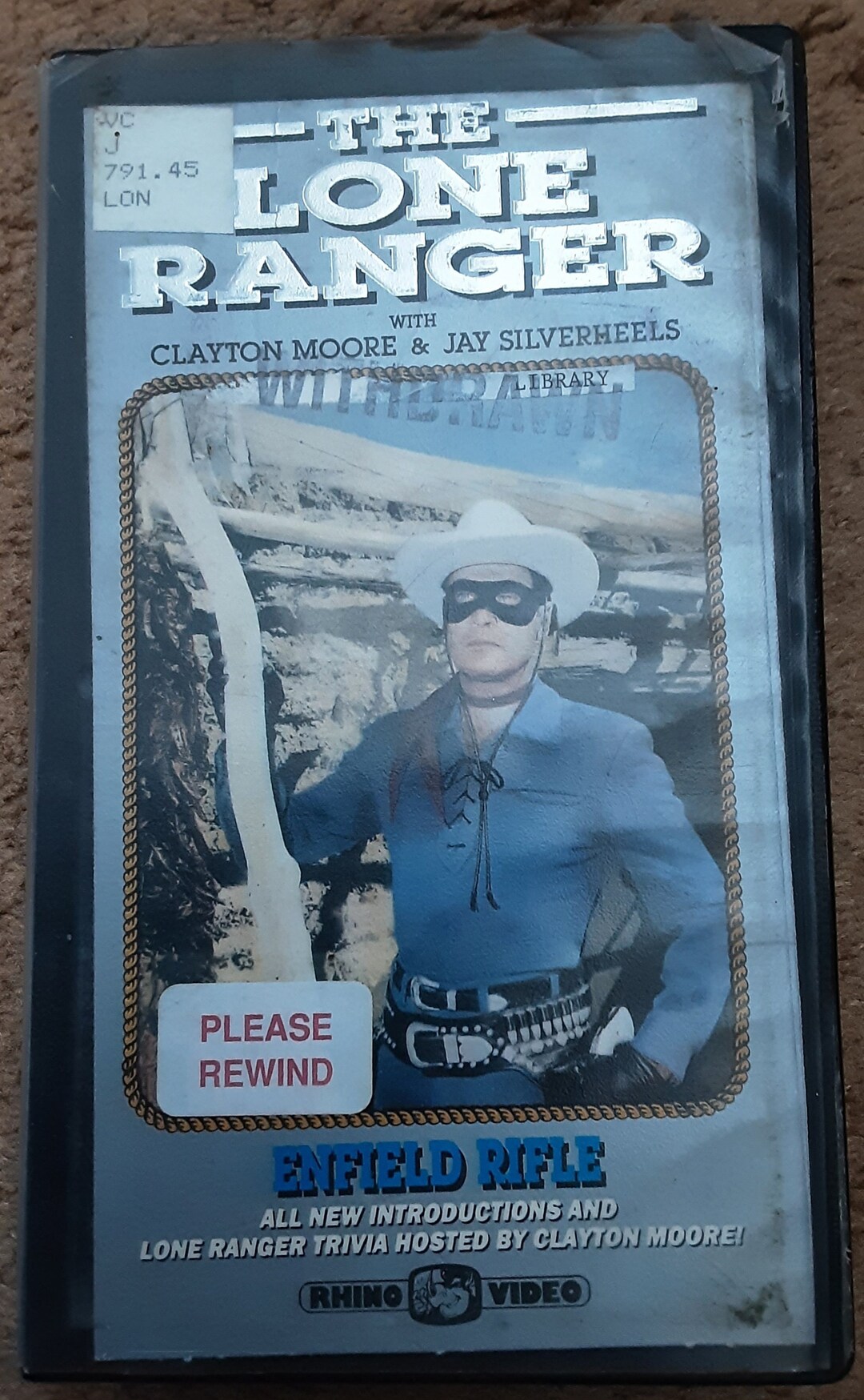 Classic Lone Ranger VHS and DVD Collection - Etsy