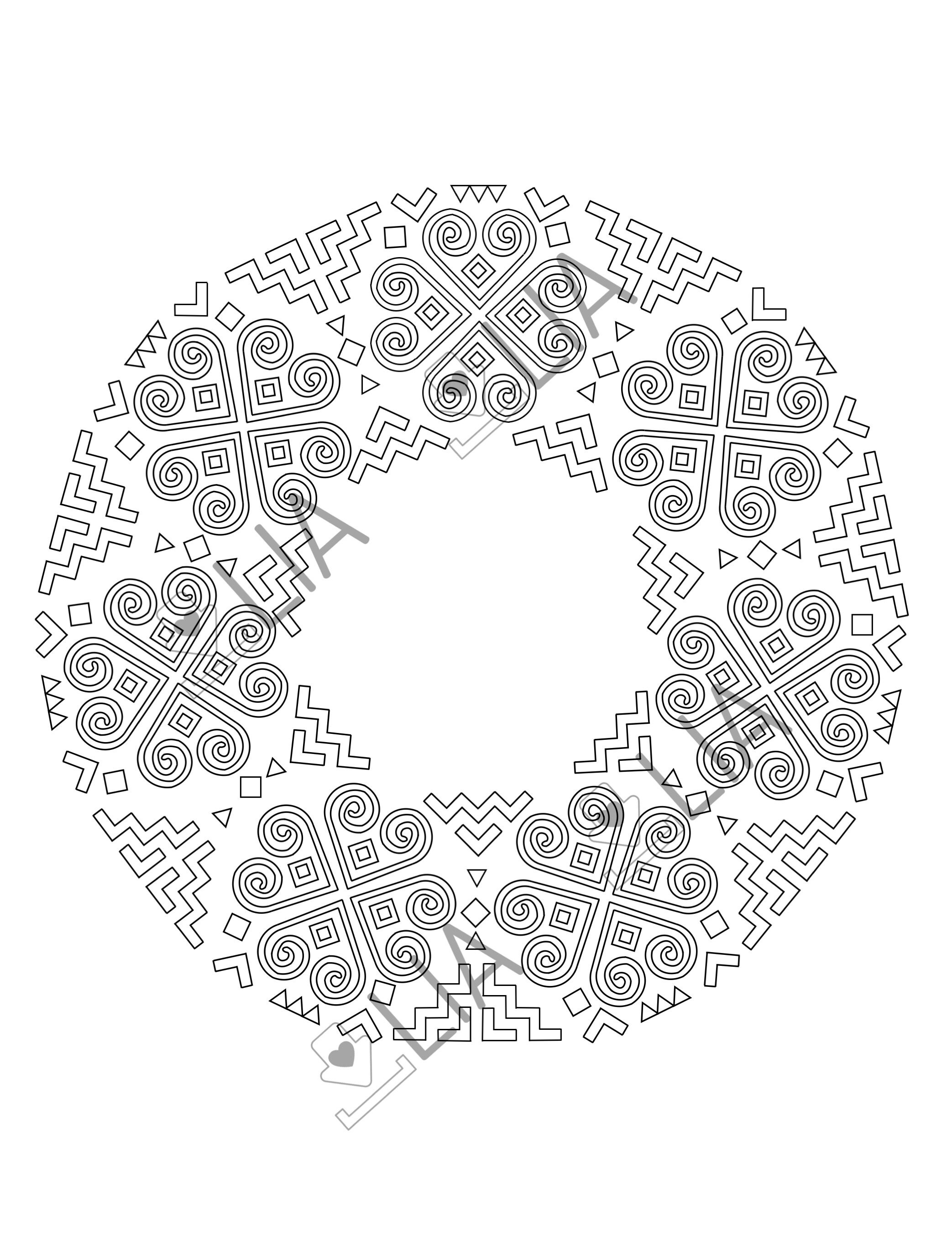 LOVE Letters Coloring Pages With Heart Symbol, Printable, Adult ...