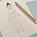 Hmong Paper Doll Coloring Pages, Printable, Hmong Clothes, Kids ...