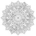 Hmong Mandala Coloring Pages, Printable, Wall Art, Wall Decor, Adult ...