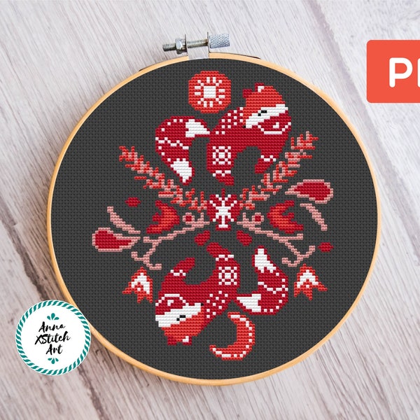 Scandinavian Cross Stitch Pattern - Etsy