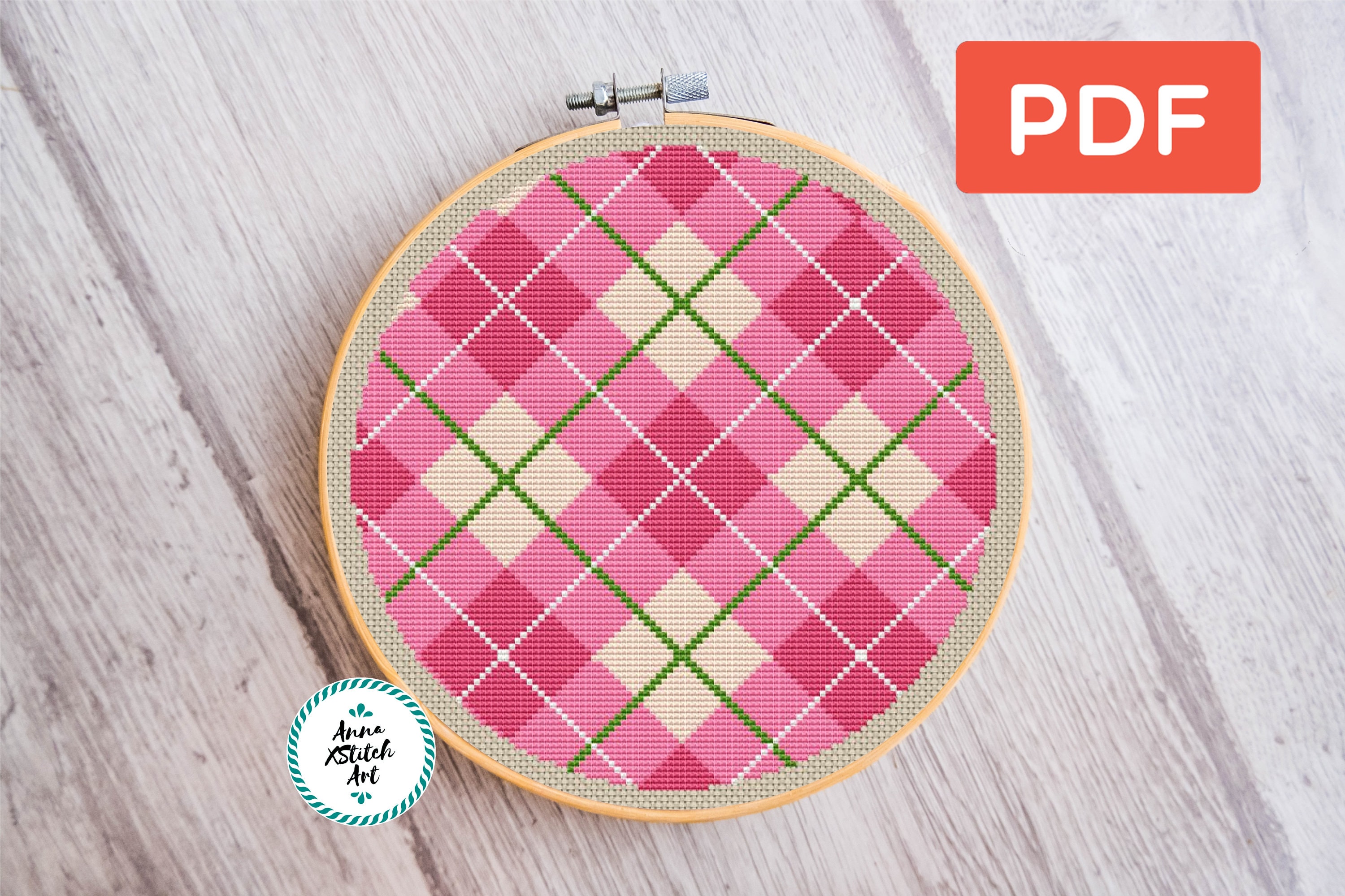 Geometric Modern Cross Stitch Pattern Abstract Cross Stitch - Etsy
