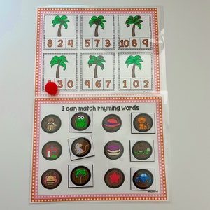 Chicka Chicka Boom Boom Mini Binder Pack, Alphabet Busy Book, Busy Book ...