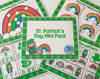 Summer Mini Binder Pack, Summer Activity Pages for Toddler/prek ...