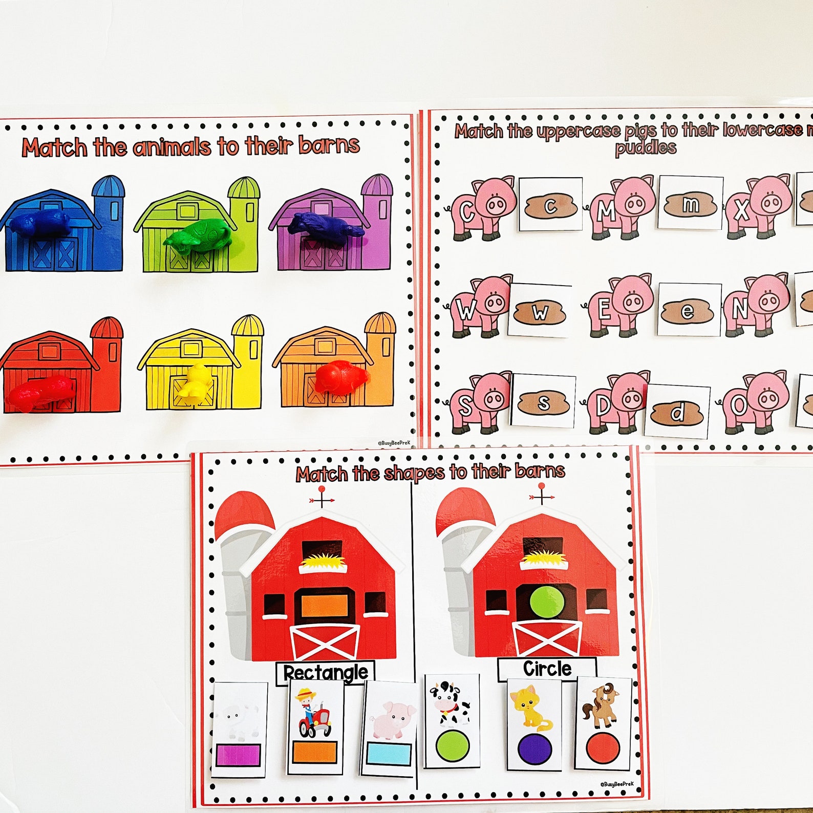 Farm Activity Pack Digital Download, Farm Printable Pages, Toddler Farm ...