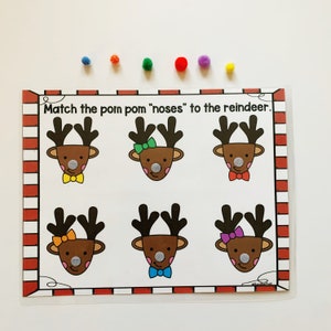 Christmas Toddler/preschool Activity Pack - Etsy