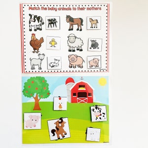 Farm Activity Pack Digital Download, Farm Printable Pages, Toddler Farm ...