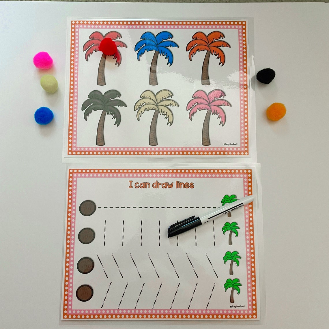 Chicka Chicka Boom Boom Mini Binder Pack Alphabet Busy Book - Etsy