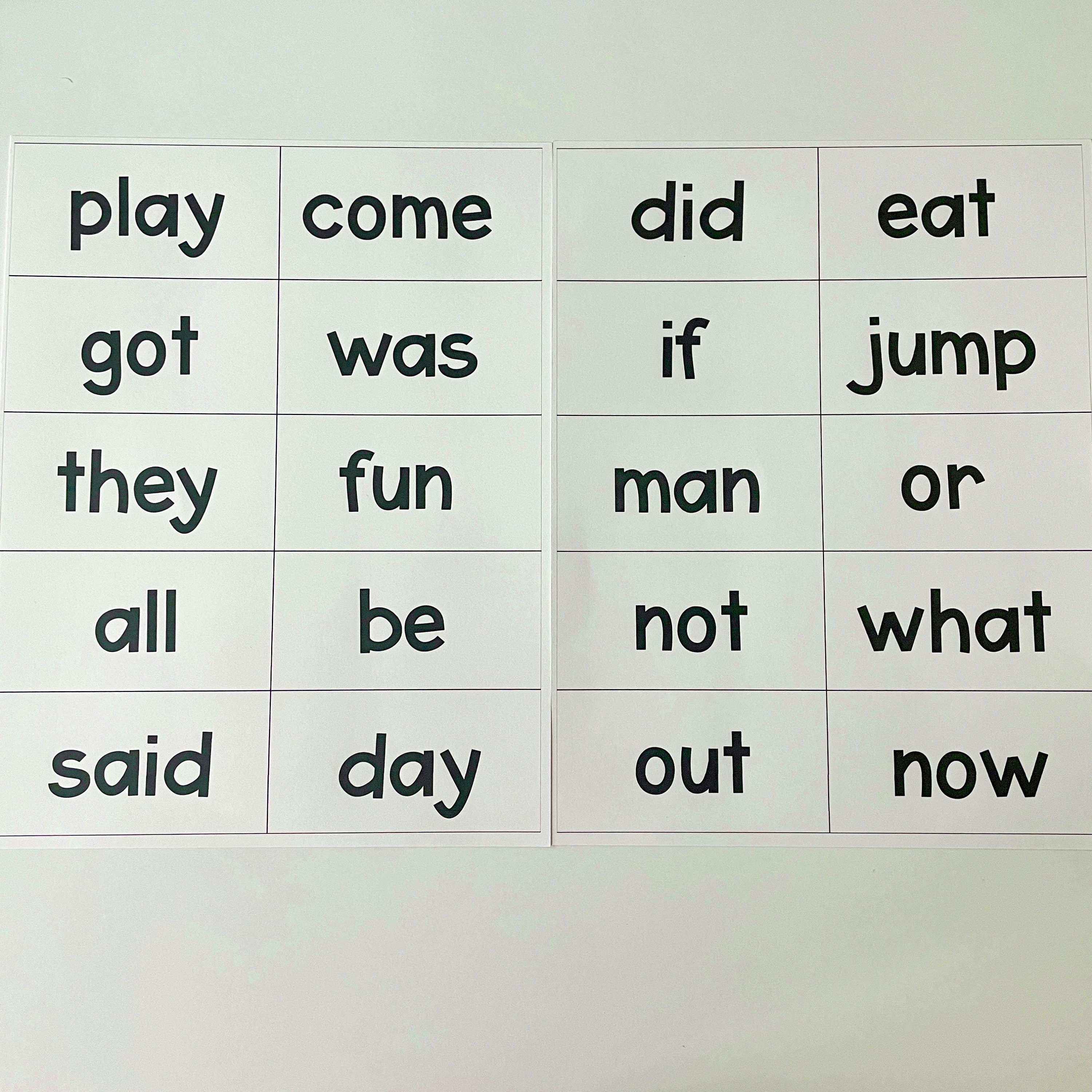 Kindergarten Sight Word Flashcards: 100 High Frequency Words (digital ...
