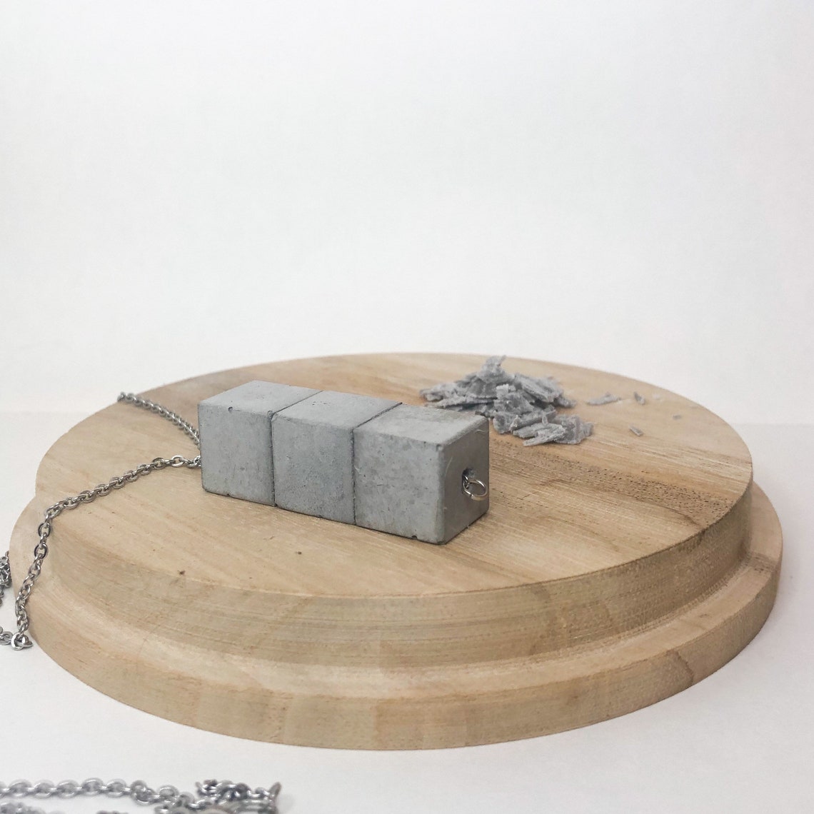 Concrete Jewellery Cement Jewelry Concrete Necklace - Etsy