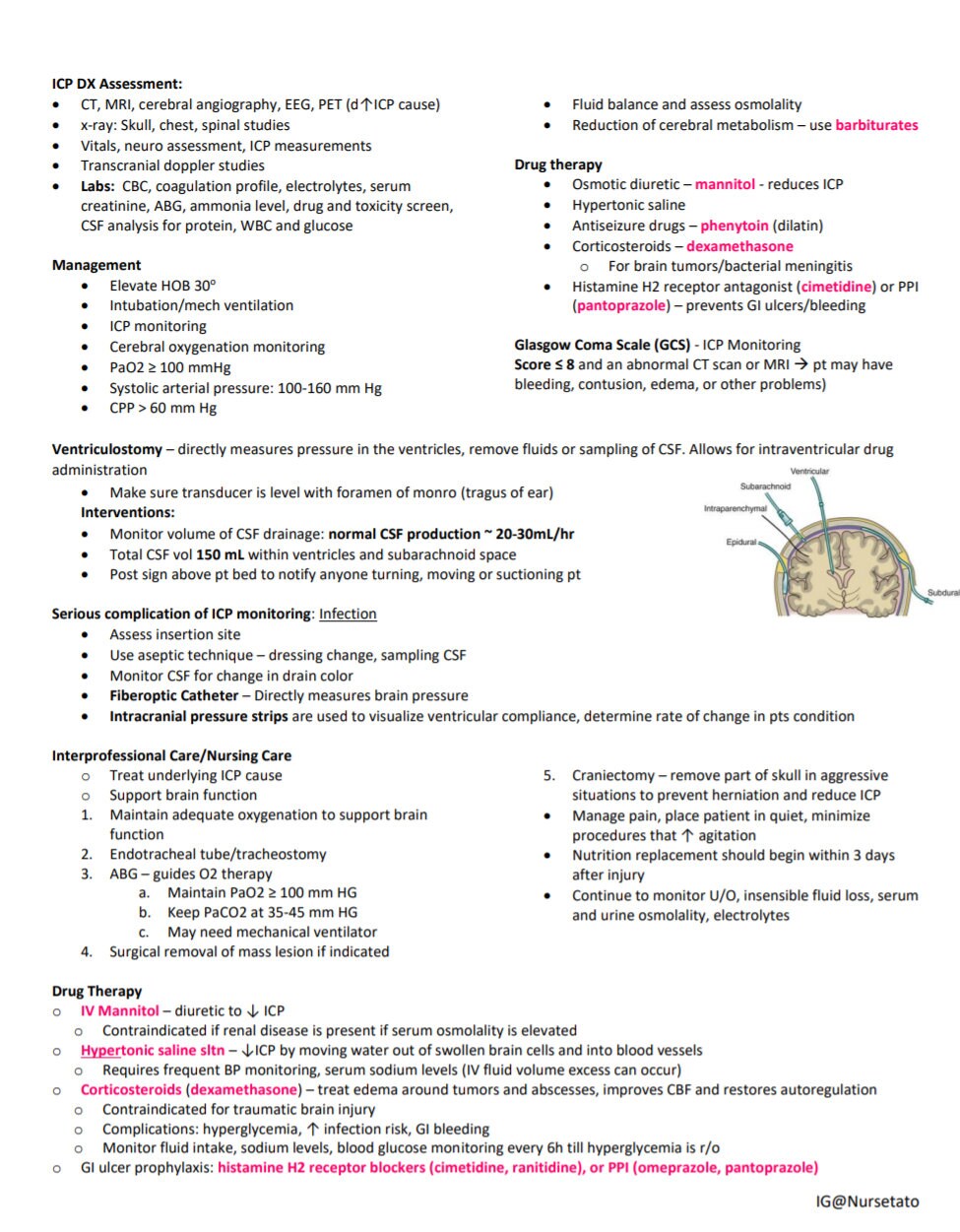 Cerebral Perfusion Pressure, Head Injuries, Spinal Cord Injuries ...