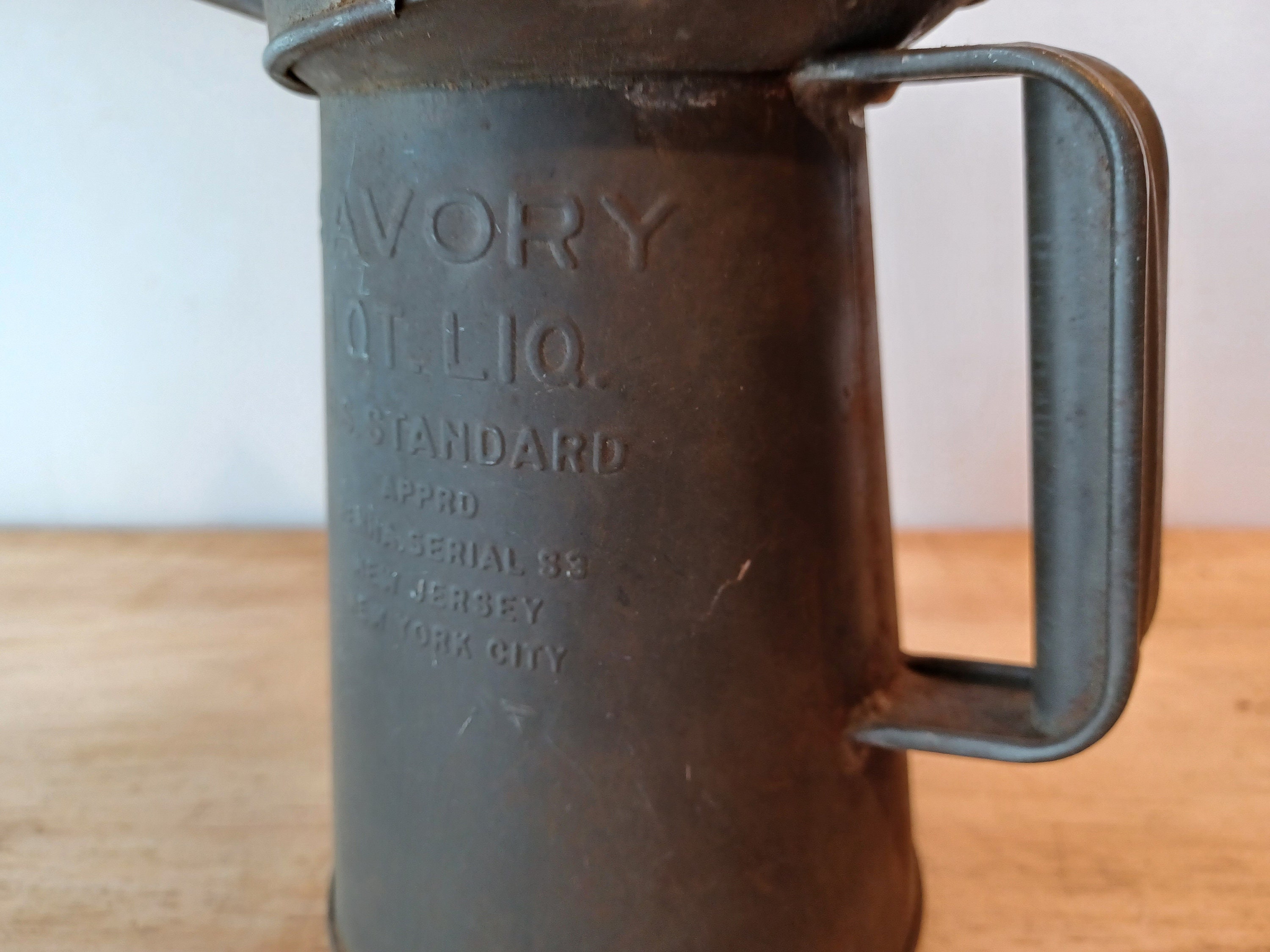 Vintage SAVOY Oil Filler Can - Etsy