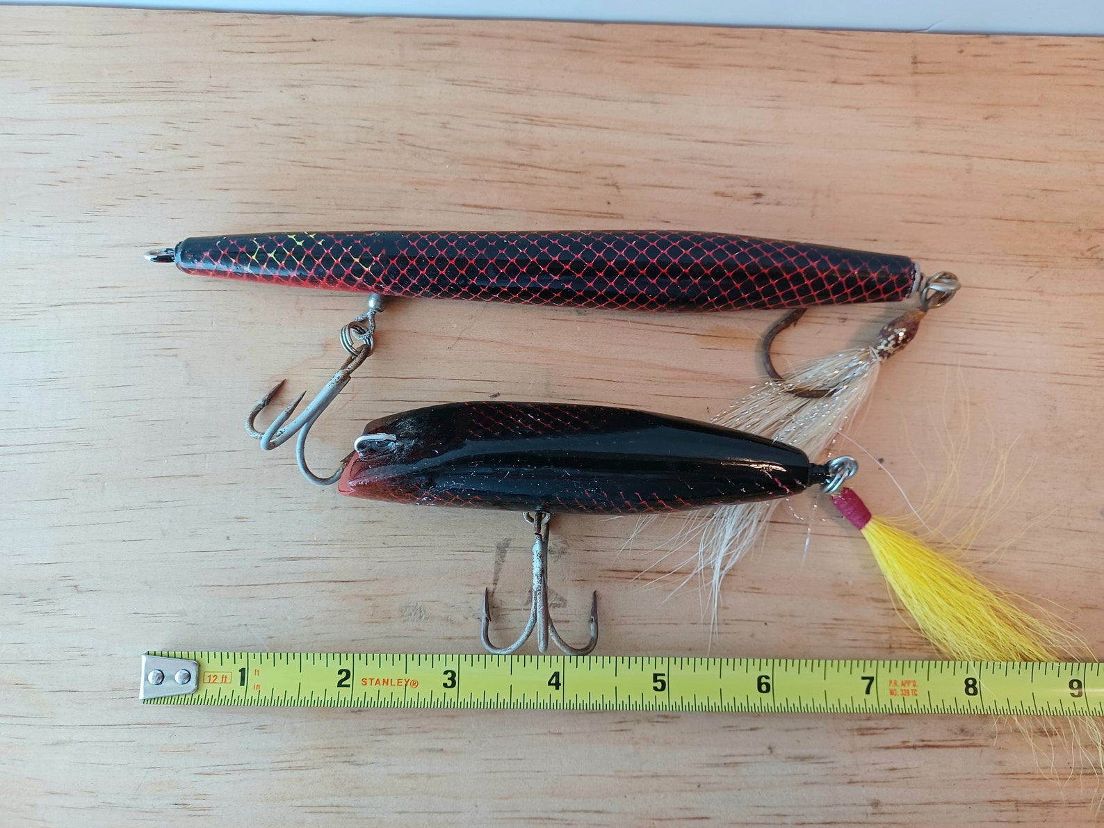 Handmade Wood Fishing Lures - Etsy