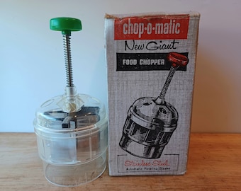 Vintage Antique Veg-o-matic Food Preparer Popeil Brothers, Original Box ...