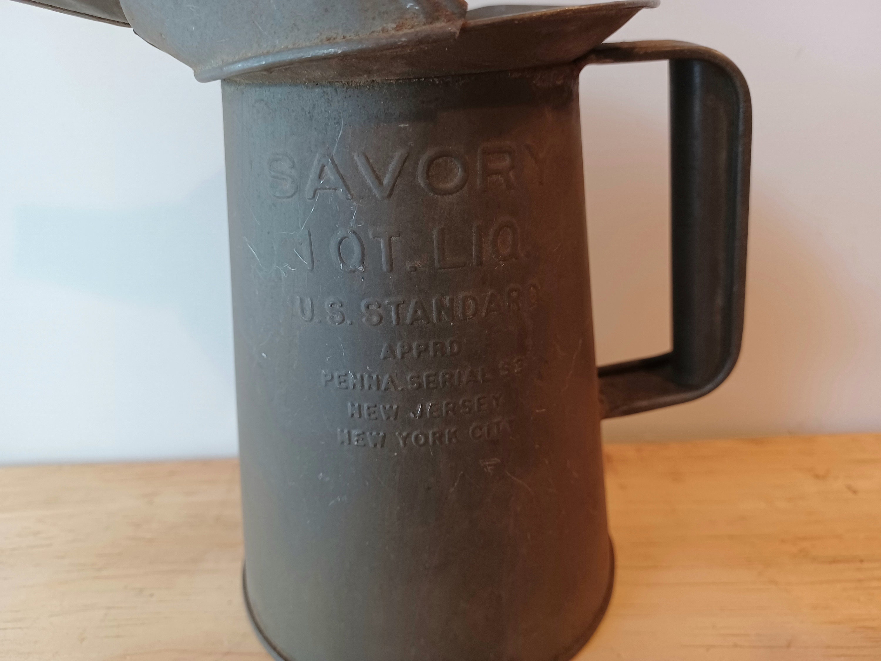 Vintage SAVOY Oil Filler Can - Etsy