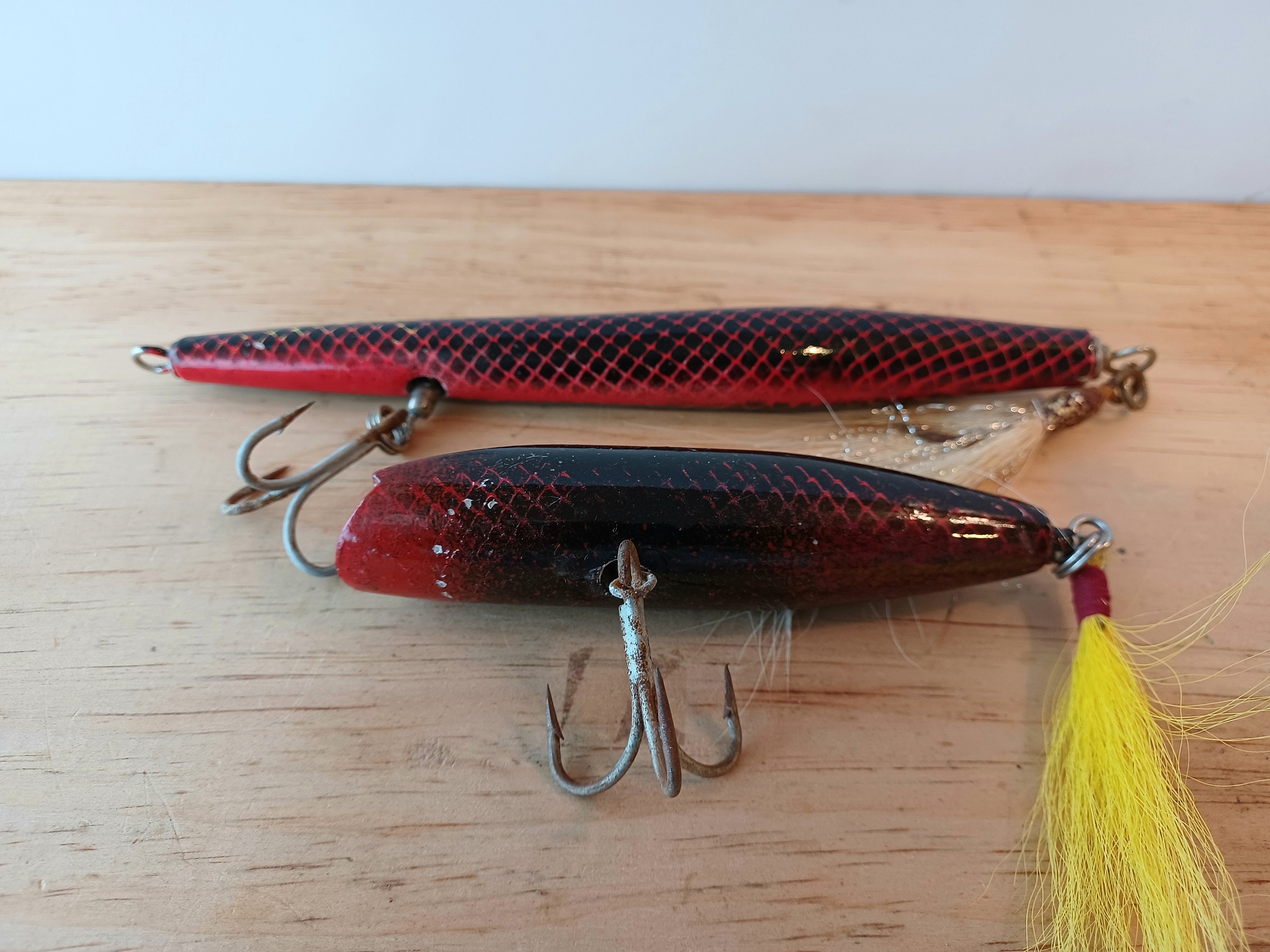 Handmade Wood Fishing Lures - Etsy