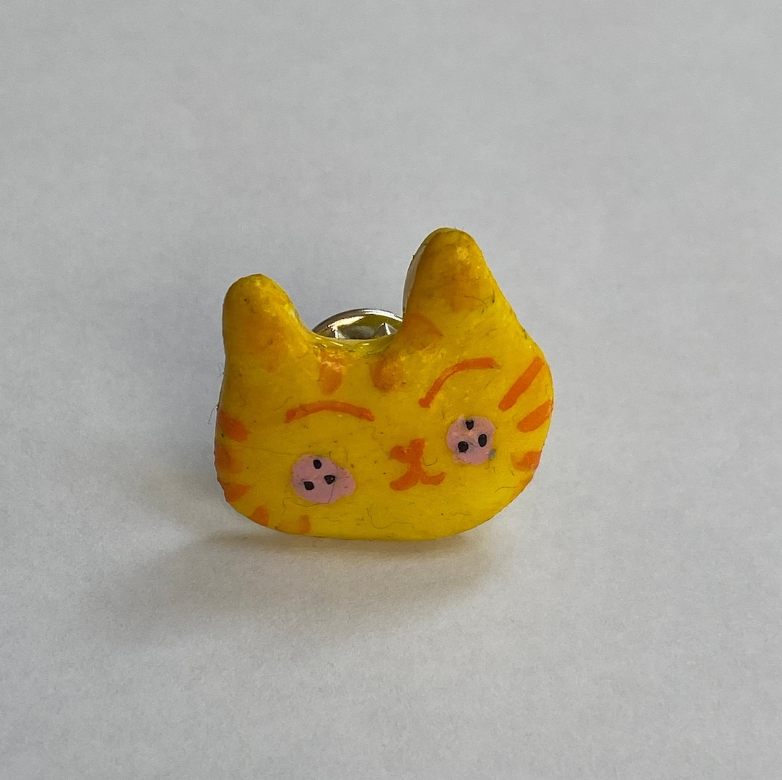 Kitten Clay Handcrafted Pins - Etsy