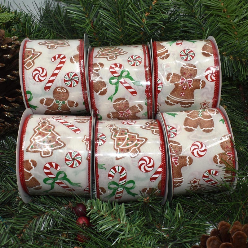 Gingerbread Ribbon - Etsy