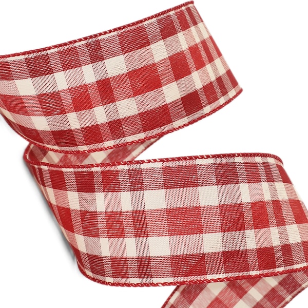 Plaid Ribbon - Etsy