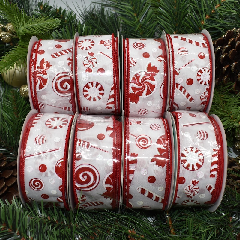 Wired Ribbon Xmas Theme - Etsy