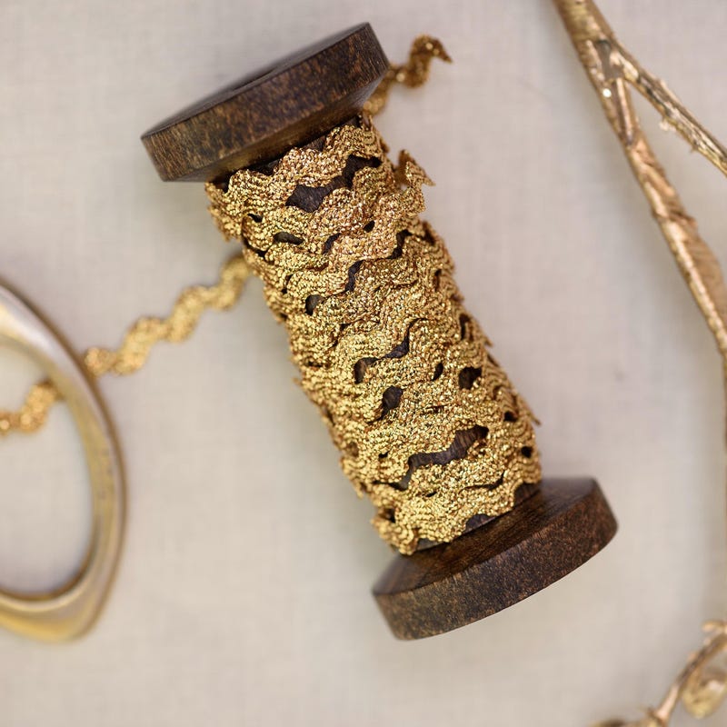 Gold Rick Rack - Etsy