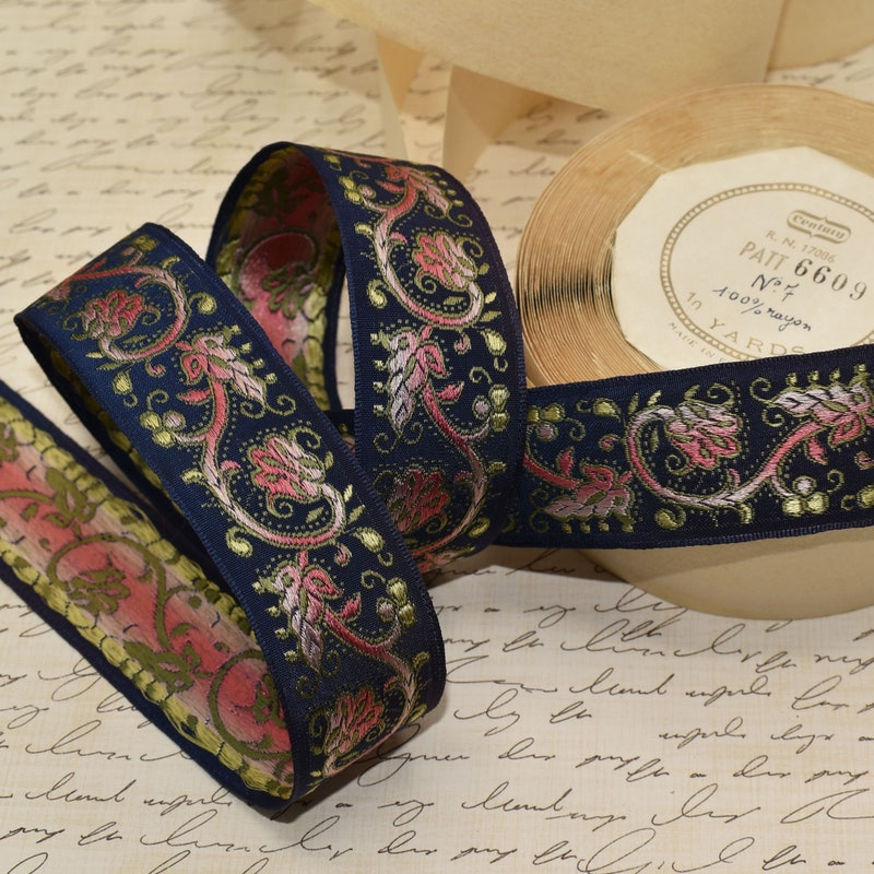 Embroidered Ribbon - Etsy