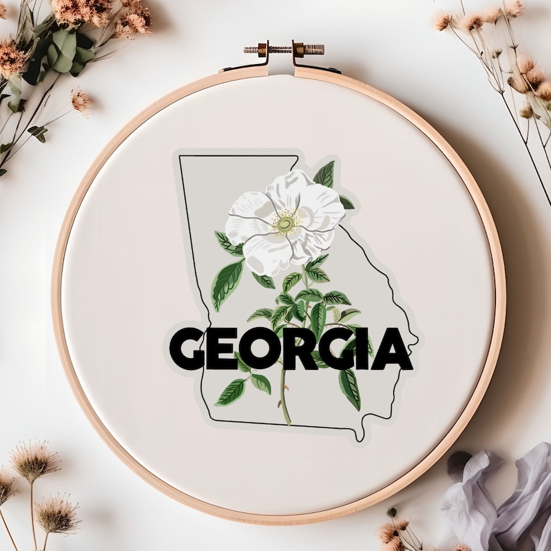 State Cross Stitch - Etsy