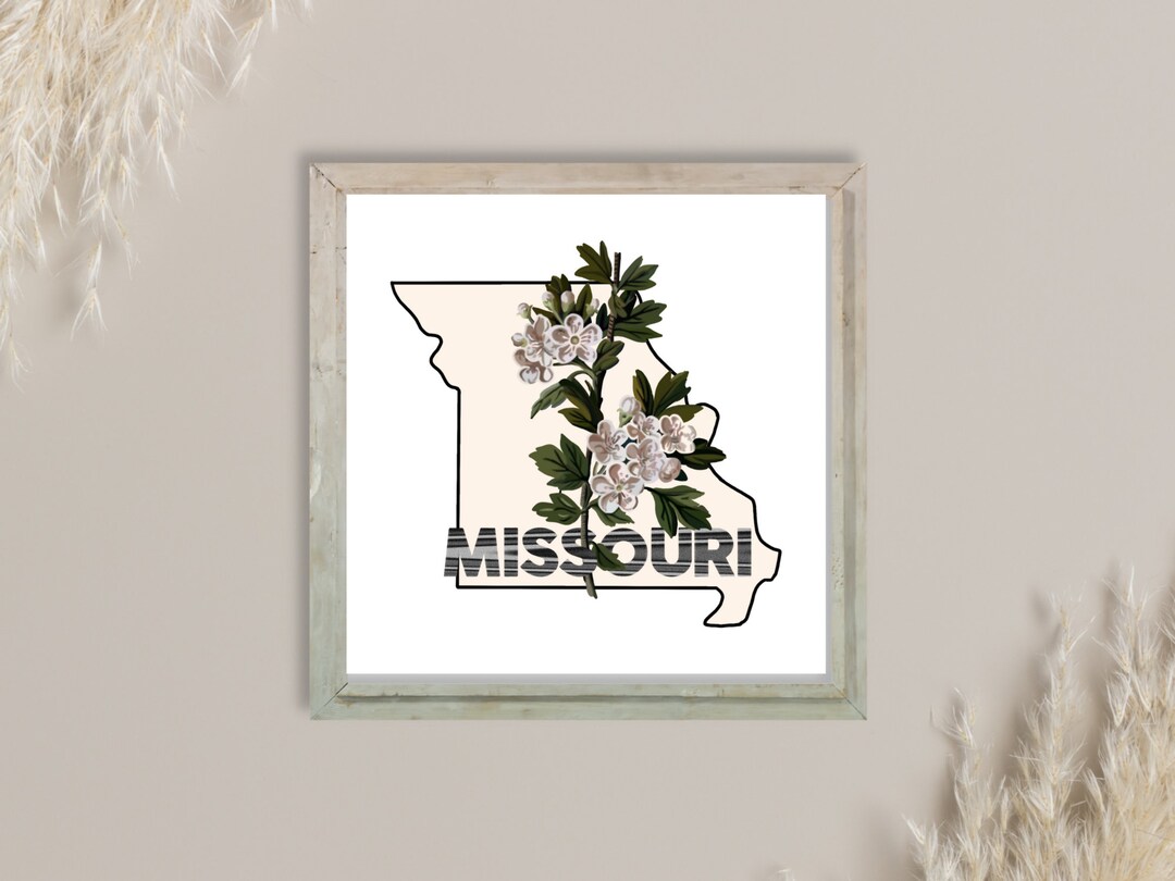 Digital Artwork, Missouri State Flower Digital Download - Etsy