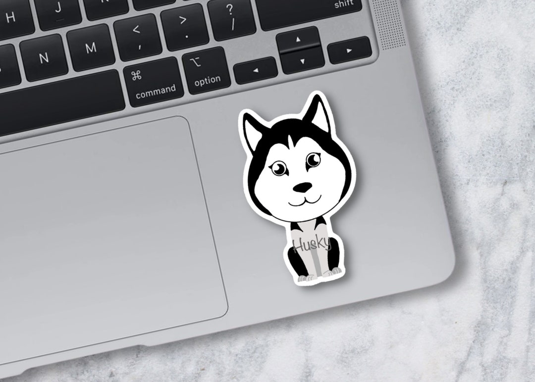 Digital Sticker, Husky Sticker, Dog Stickers - Etsy