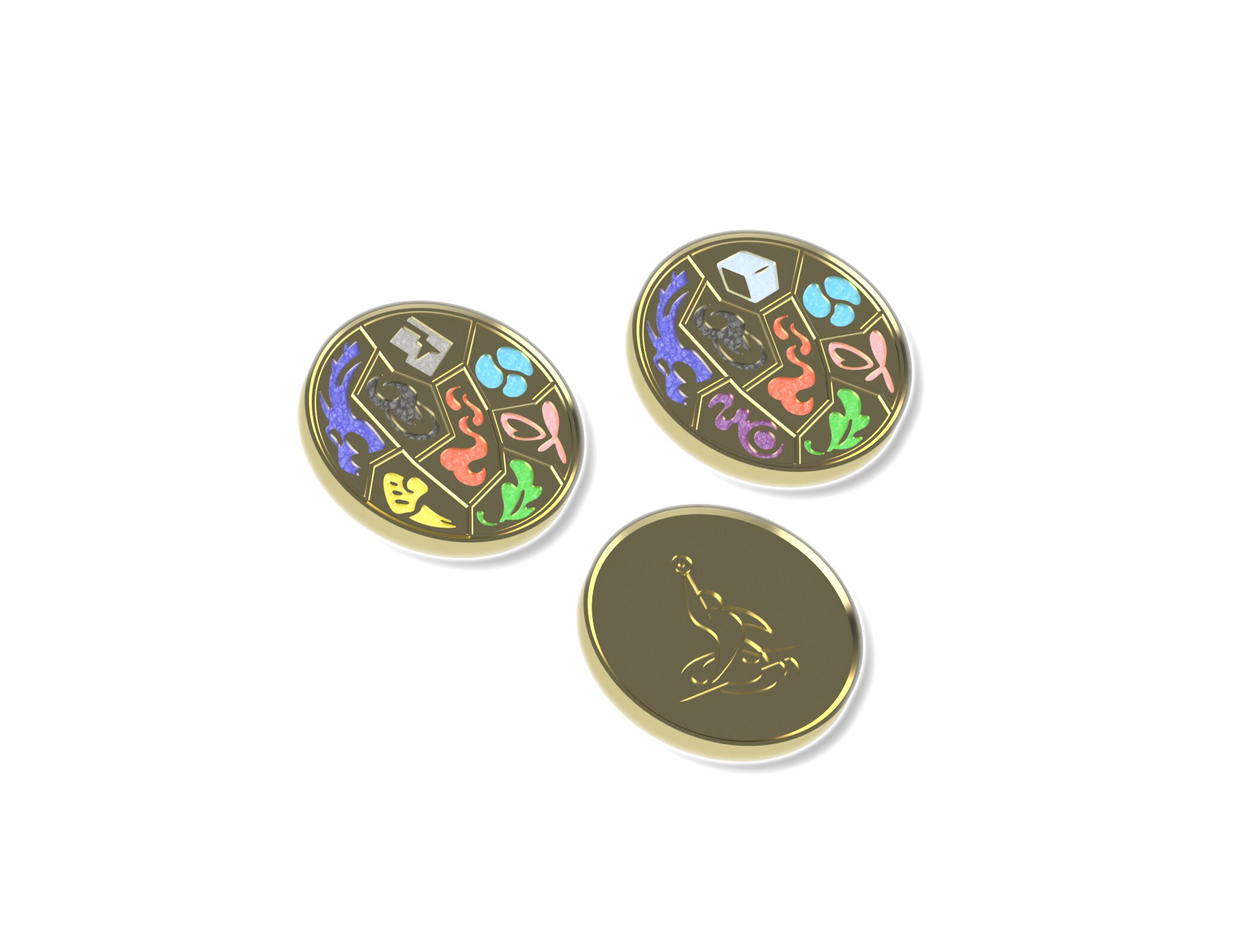 Pokemon: Galar Badges [3D Print File] - Etsy
