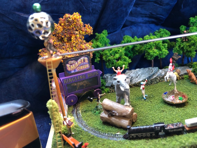 Working Model Railway 12th Scale Dollhouse. 4 X 7 - Etsy