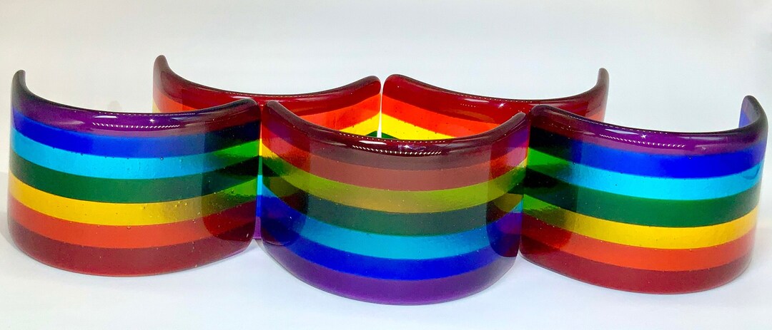 Fused Glass Rainbow Bridge Memorial - Etsy
