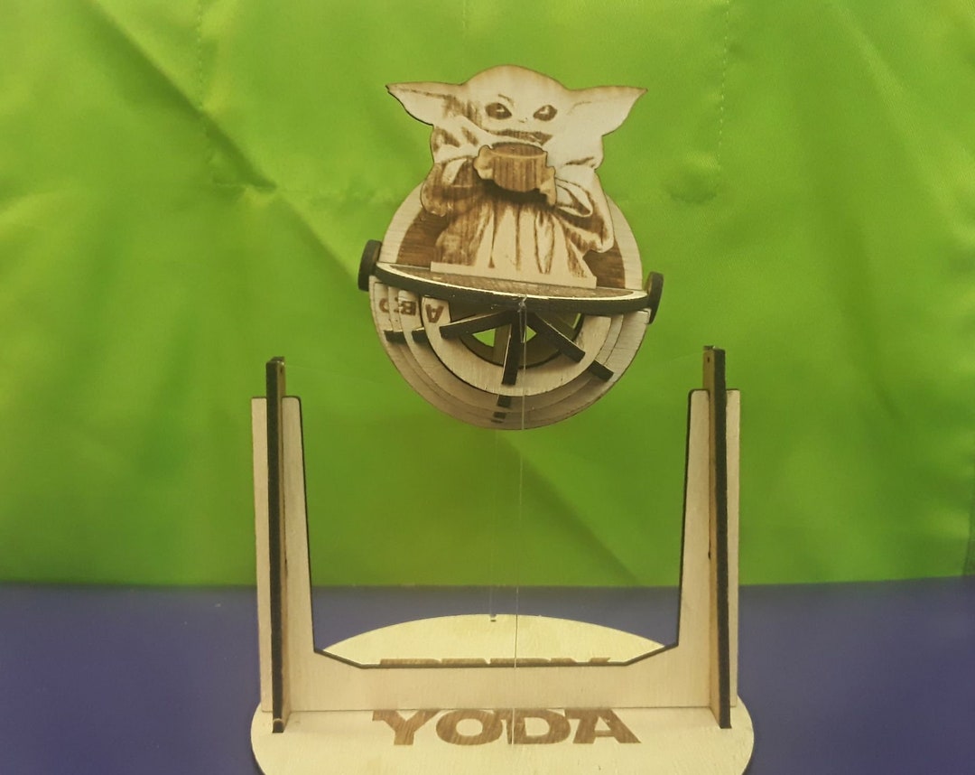 Baby Yoda in Floating Pod SVG - Etsy