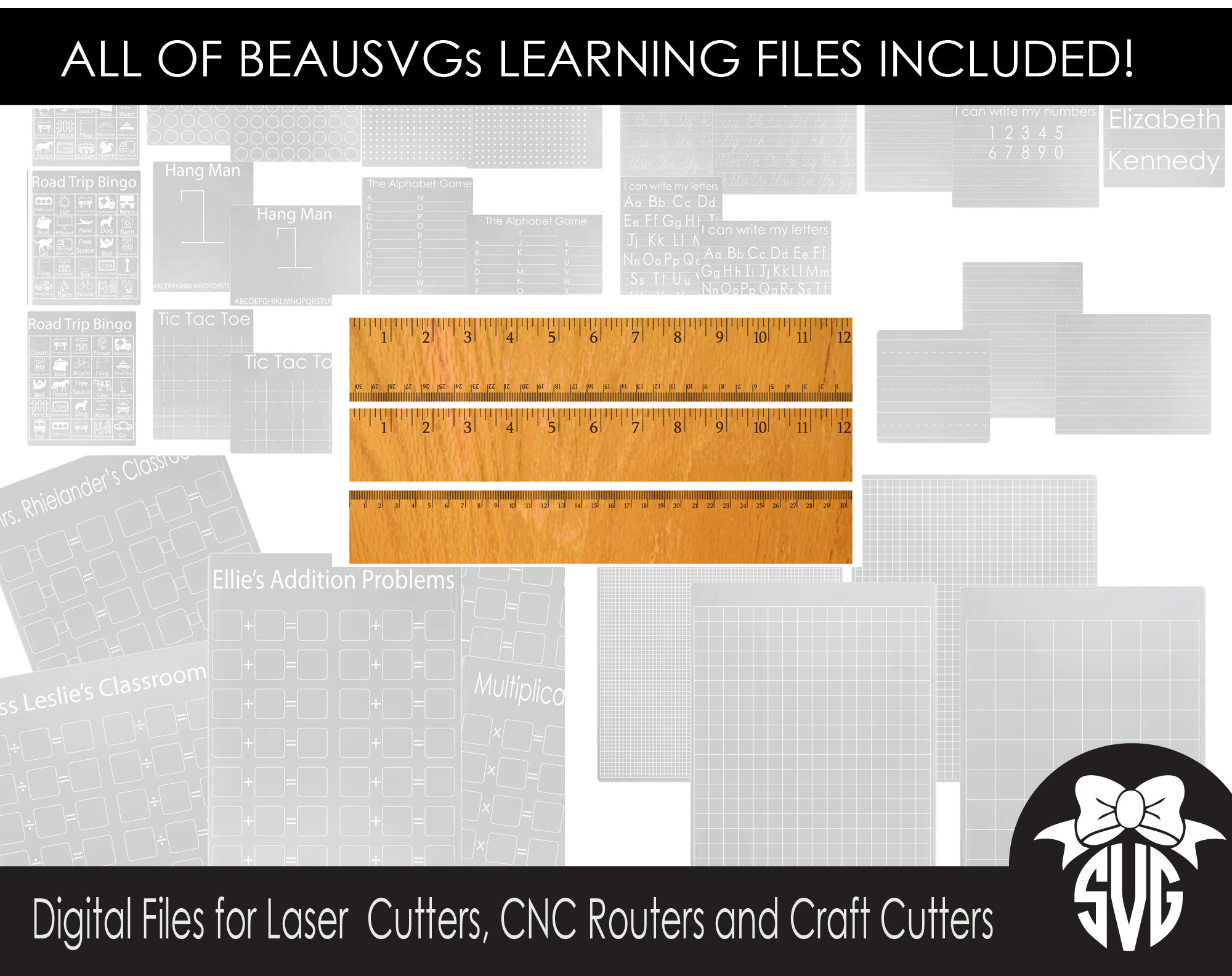 Dry Erase Writing Practice Tracing Board Collection Digital - Etsy