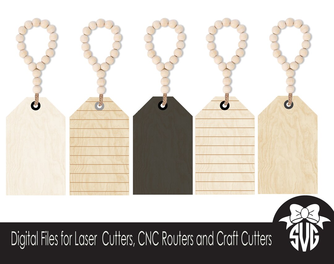 Shiplap Farmhouse Wooden Tag Digital Cut File Collection Glowforge SVG ...