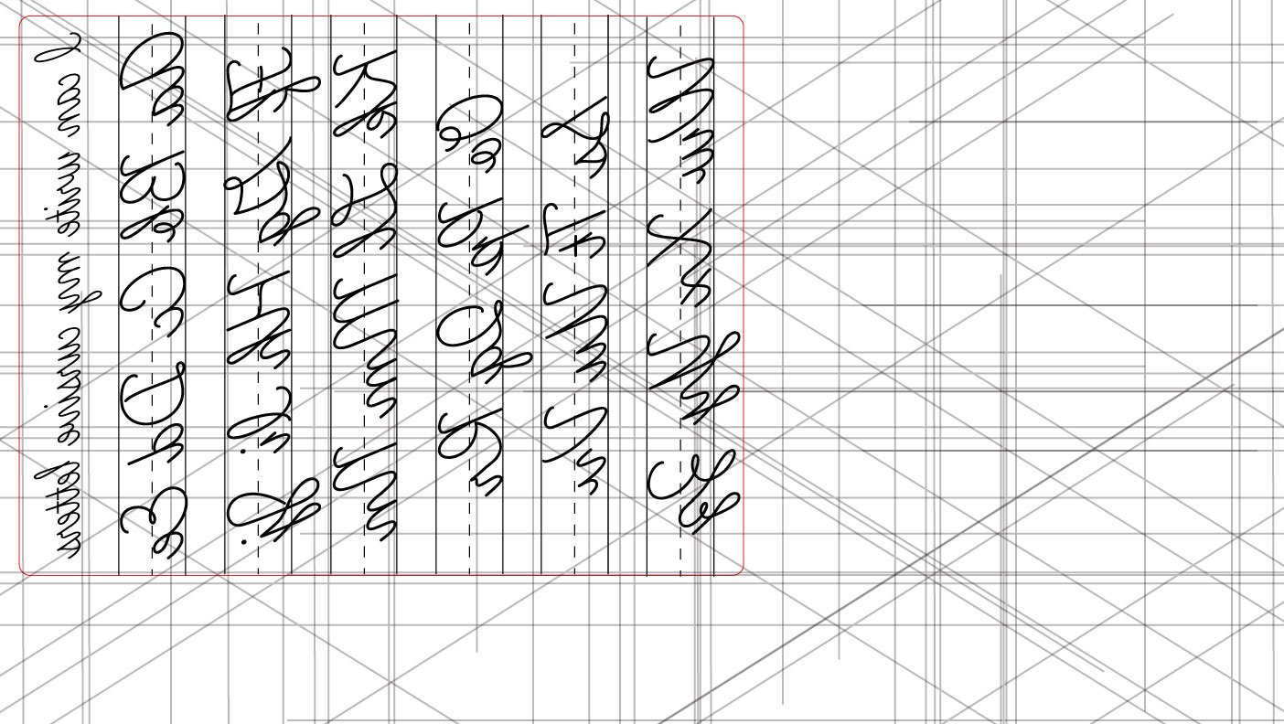 Cursive Letters Dry Erase Writing Practice Tracing Board - Etsy