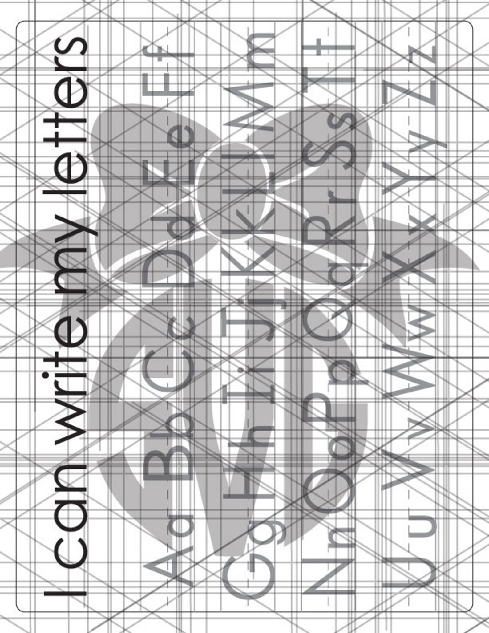 Dry Erase Alphabet Practice Tracing Board Digital Cut File | Etsy