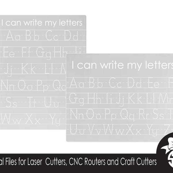 Letter Tracing Board - Etsy