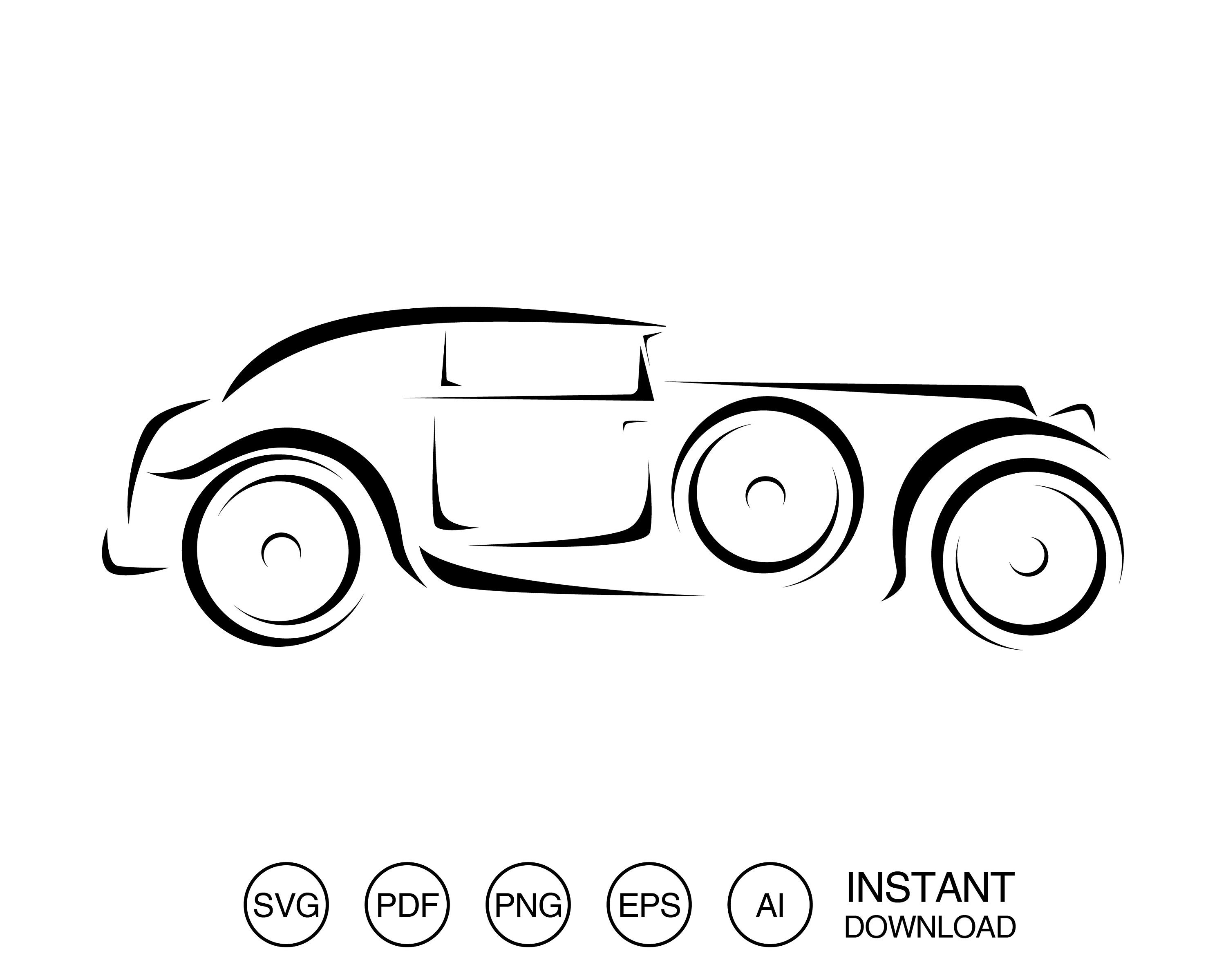 Car Classic SVG - Etsy