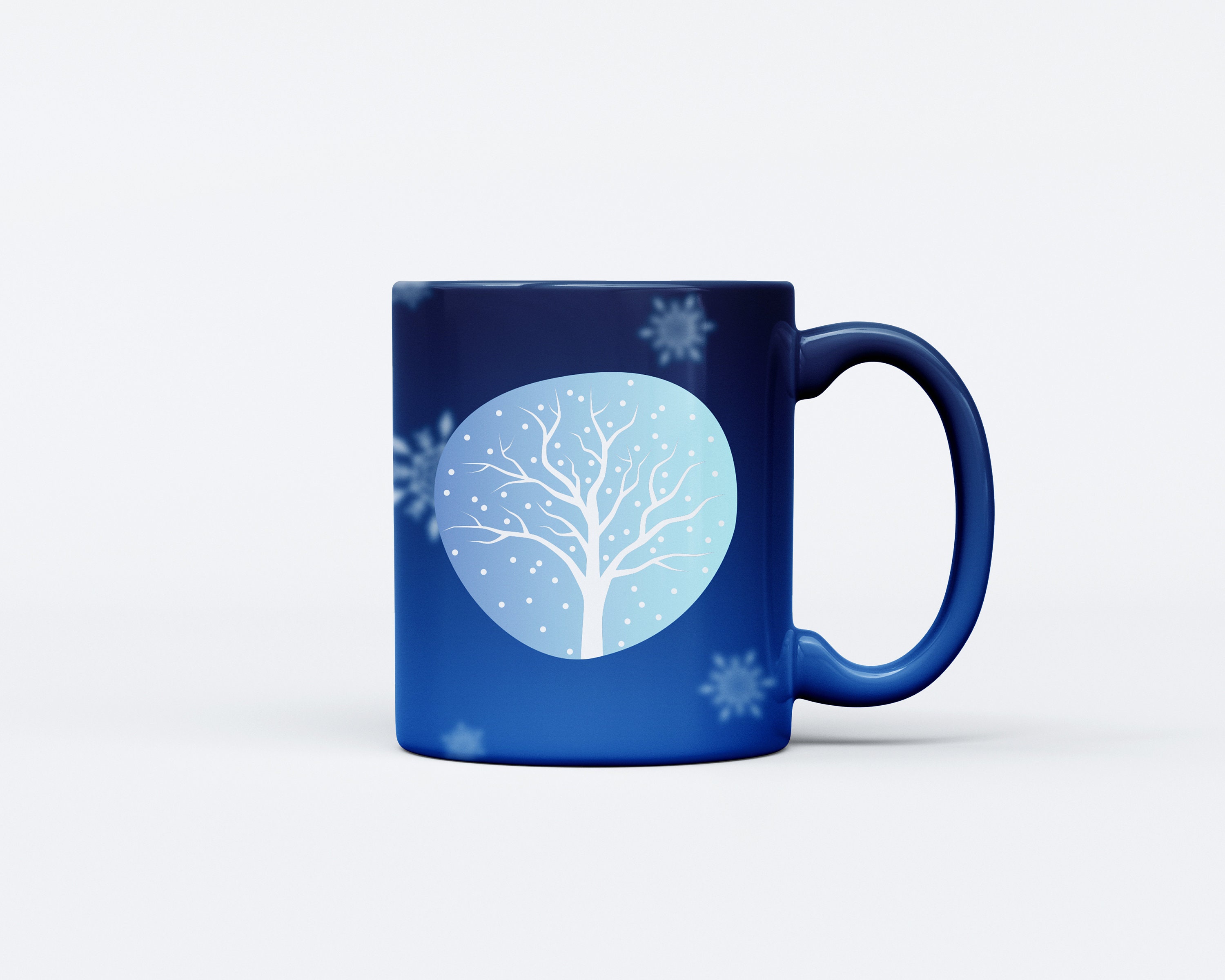 Winter Tree SVG - Etsy