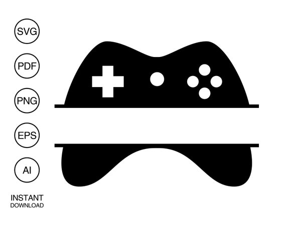 Controller Monogram SVG - Etsy