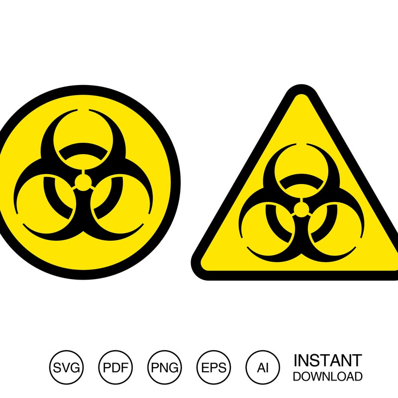 Biohazard Symbol - Etsy